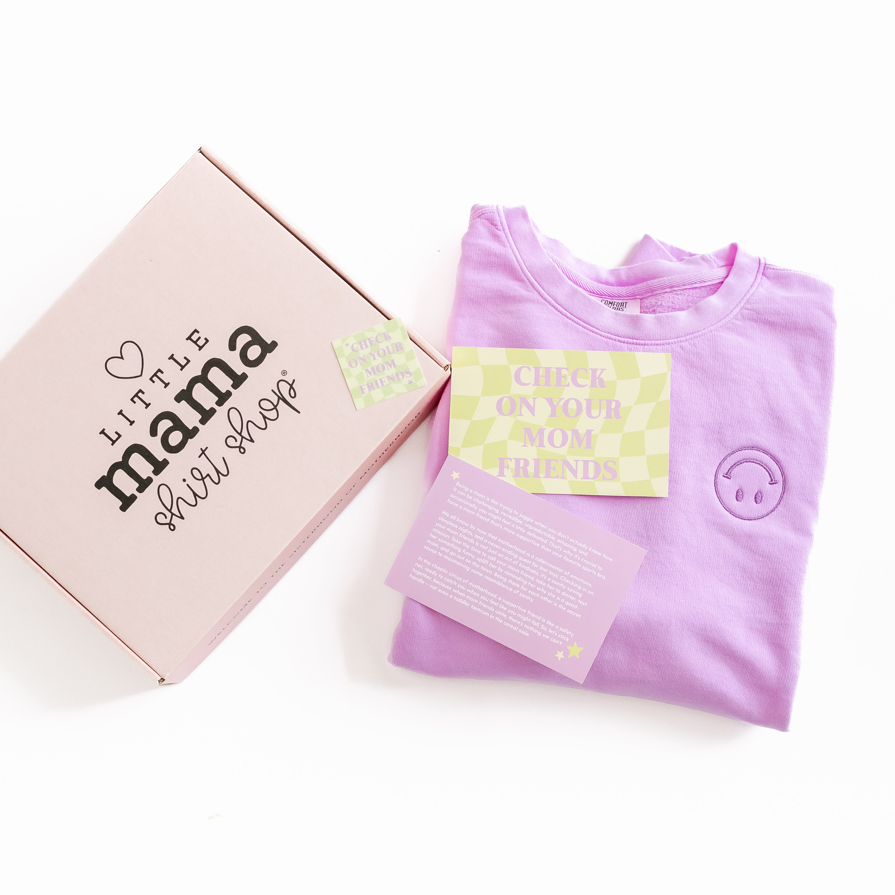 Check On Your Mom Friends 💜 – Little Mama Shirt Shop LLC