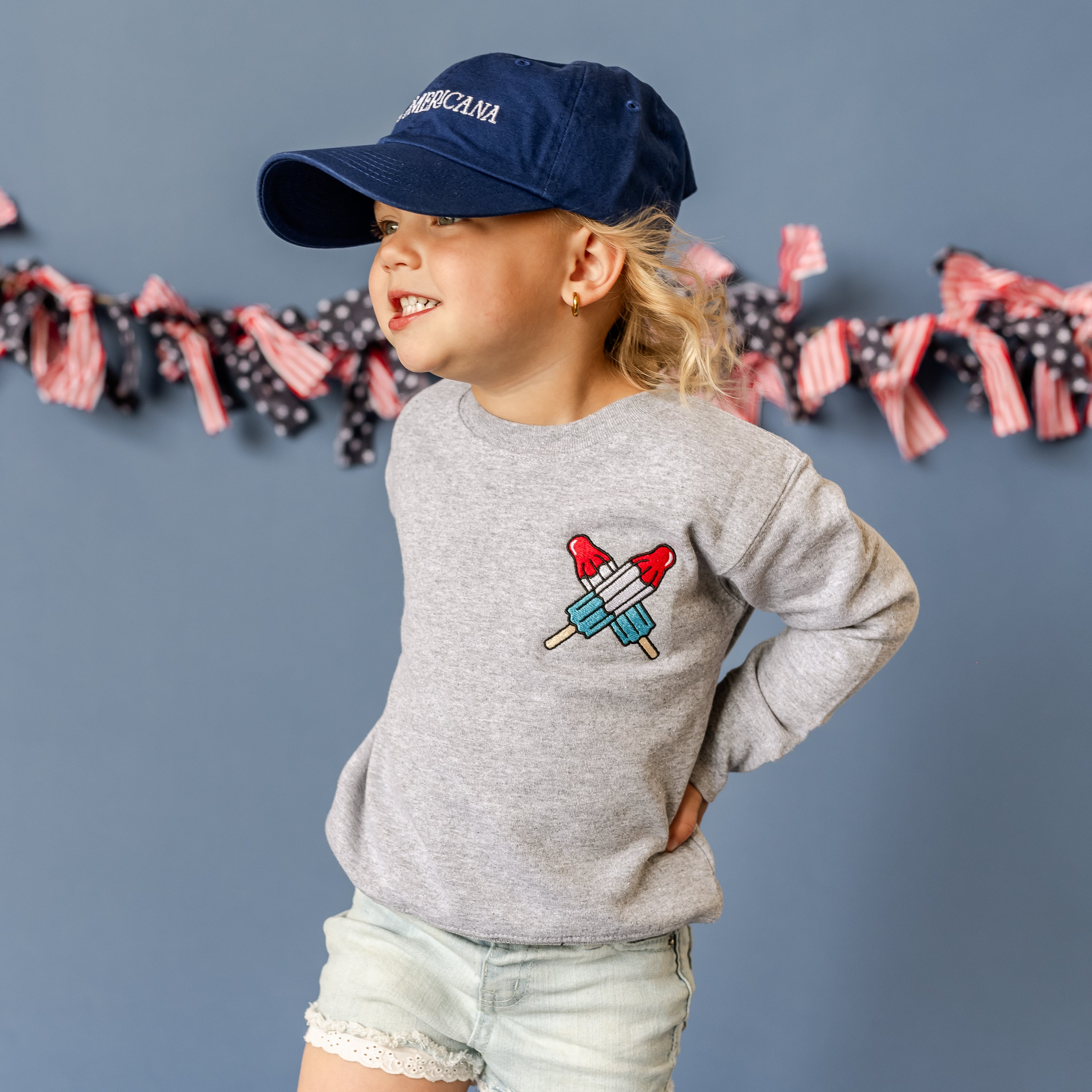 Embroidered Child Sweater - Bomb Pops (pocket) – Little Mama Shirt Shop LLC