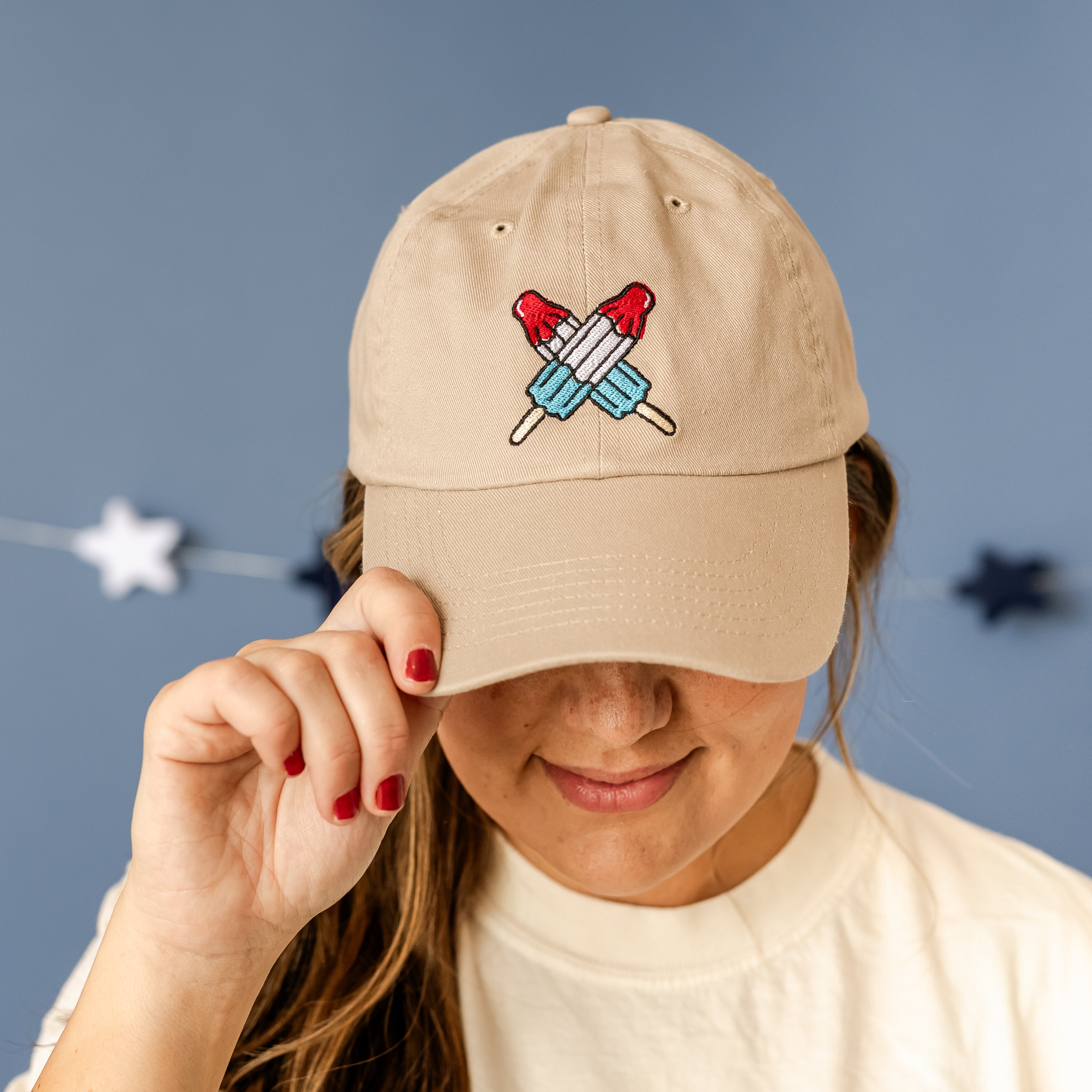 Bomb Pops - Adult Size Baseball Cap – Little Mama Shirt Shop LLC
