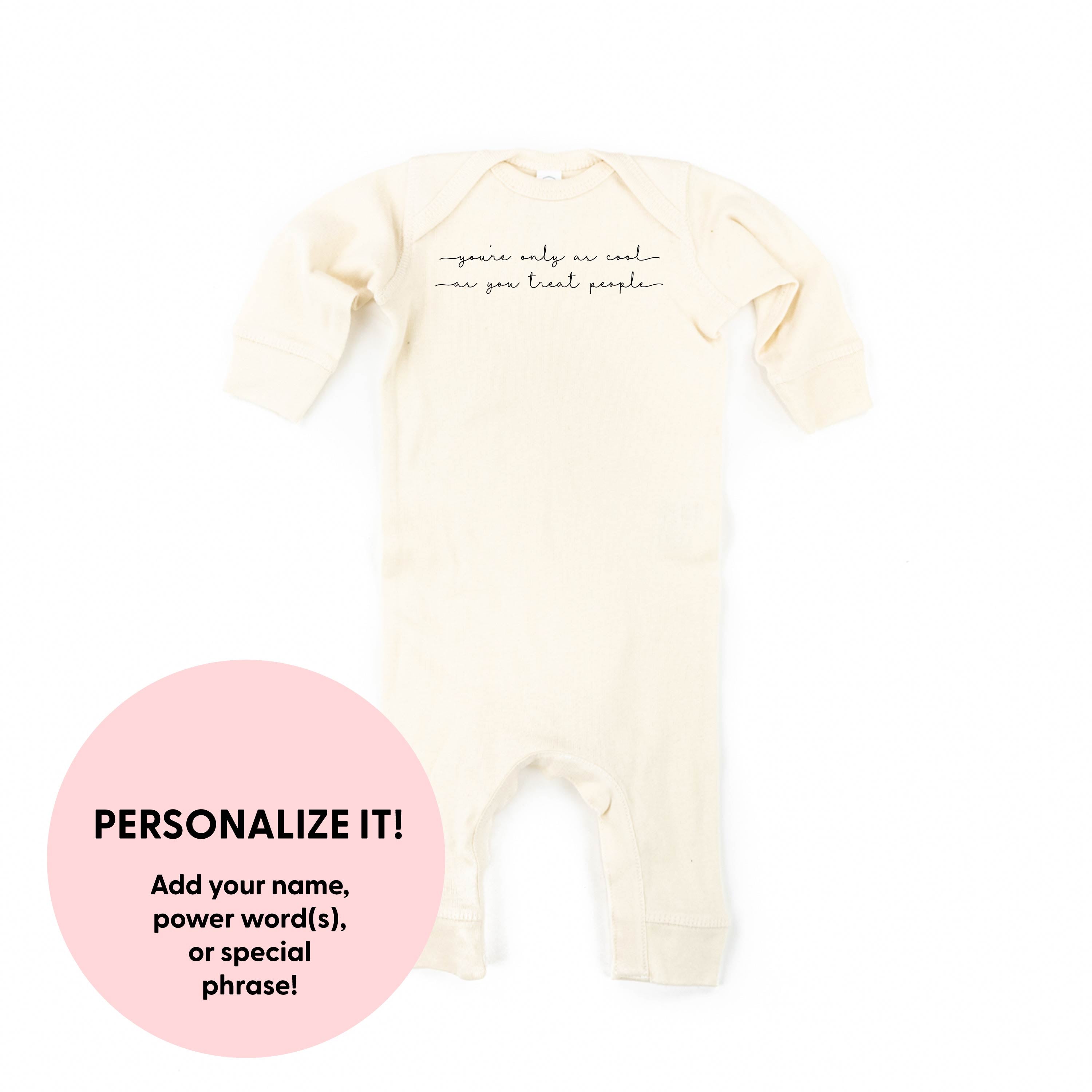 Countryside Cursive - Semi-Custom - Baby Sleeper – Little Mama Shirt ...