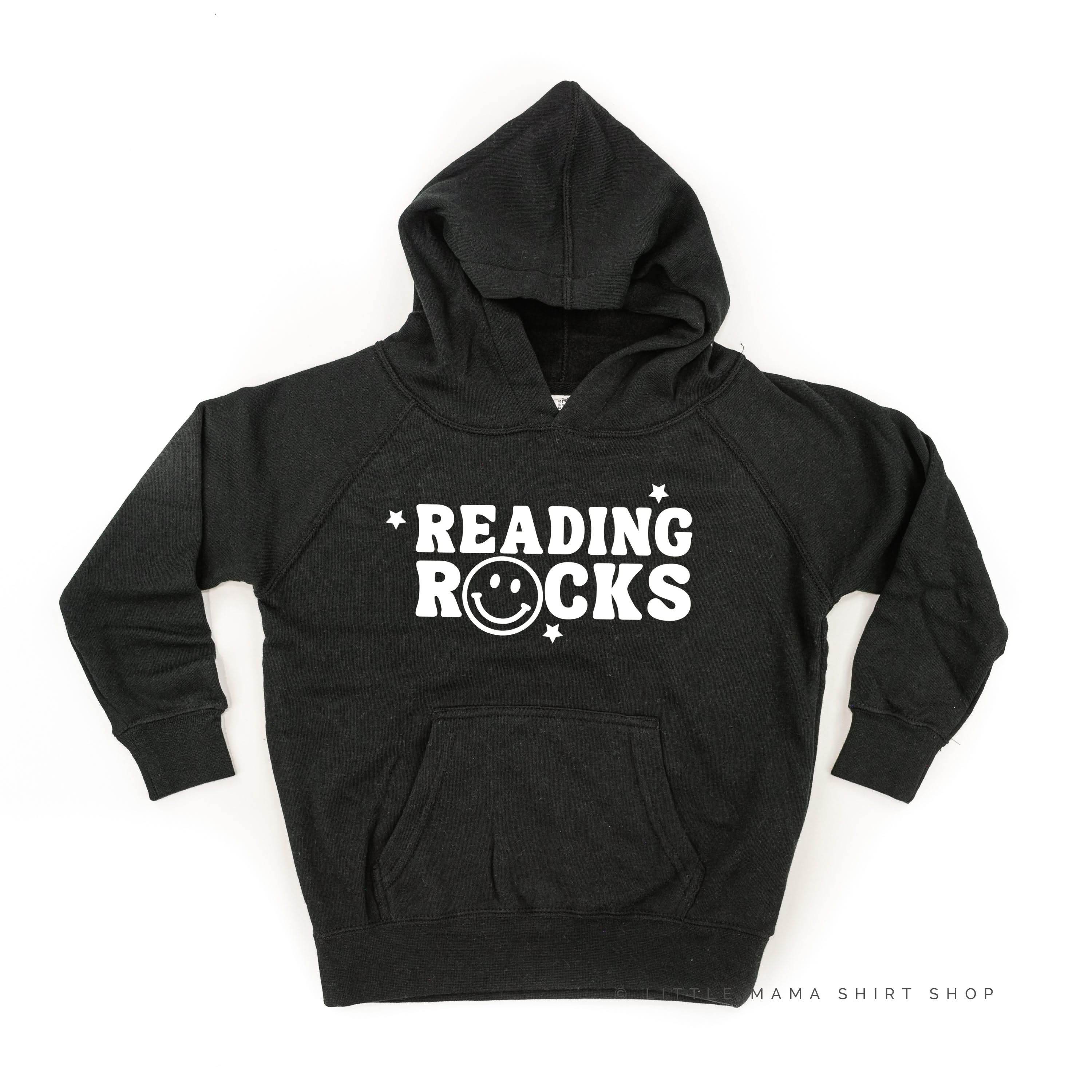 READING ROCKS - Child Hoodie – Little Mama Shirt Shop LLC